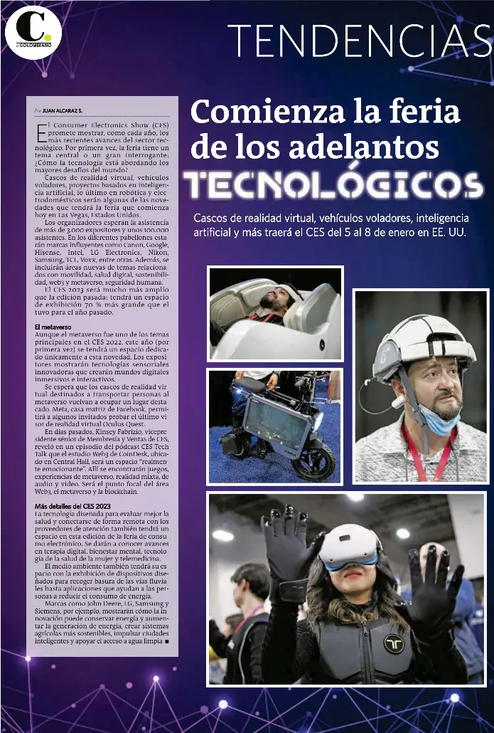 TENDENCIAS Comienza la feria de los adelantos - PressReader