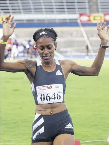 Quarter-miler Whyte’s Olympic dream taking shape - PressReader