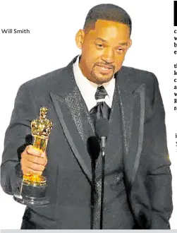 Will Smith’s first movie since Oscars slap to be released in December - PressReader