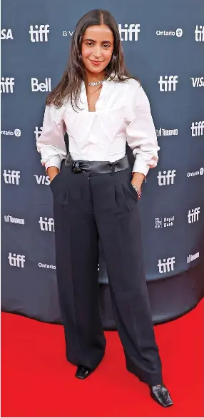 Adwa Bader nabs award at TIFF 2023 - PressReader