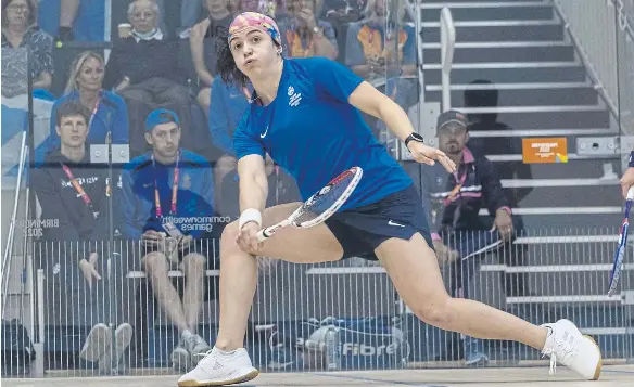 Capital player Adderley in pole position for Scottish Squash Open - PressReader