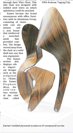 Lor Calma faces off with Charles and Ray Eames - PressReader