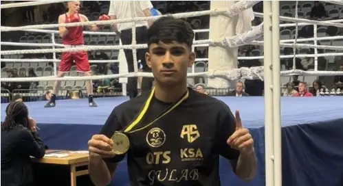 Teen Ayrshire boxer wins Prince of Ring belt - PressReader