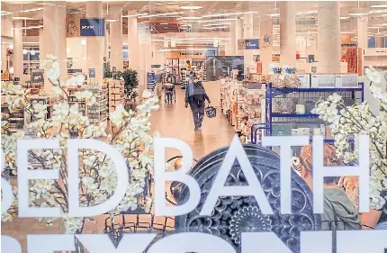 Bed Bath & Beyond throws in towel - PressReader