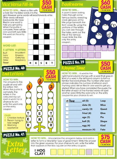 Vice Versa Fill-In - PressReader