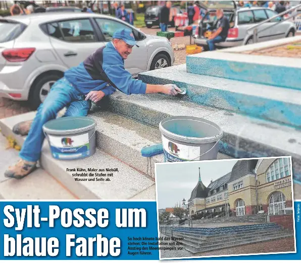 Sylt-Posse um blaue Farbe - PressReader