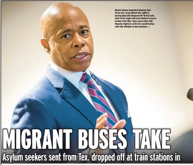 MIGRANT BUSES TAKE A JERSEY DETOUR - PressReader