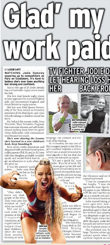 Glad’ my hard work paid off - PressReader