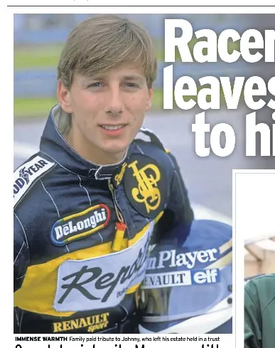 Racer Johnny leaves £400m to his family - PressReader
