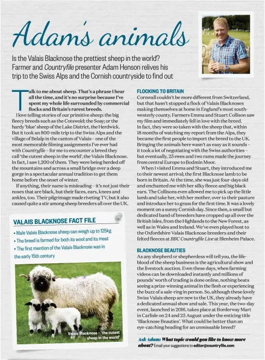 ADAM’S ANIMALS - PressReader