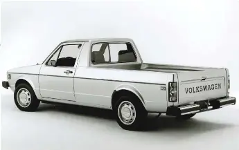1980-82: Volkswagen Rabbit Diesel Pickup - PressReader