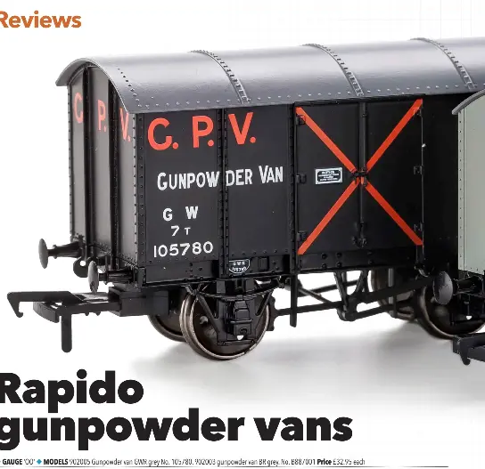 Rapido gunpowder vans - PressReader
