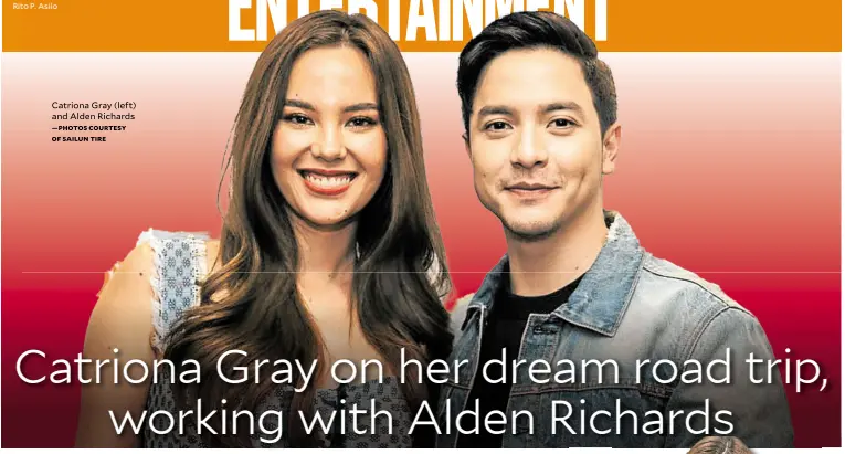 Catriona Gray on her dream road trip, working with Alden Richards - PressReader