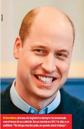 WILLIAM DE INGLATERRA: CALVO Y SEXY. - PressReader