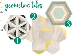 3 OF THE BEST... geometric tiles - PressReader