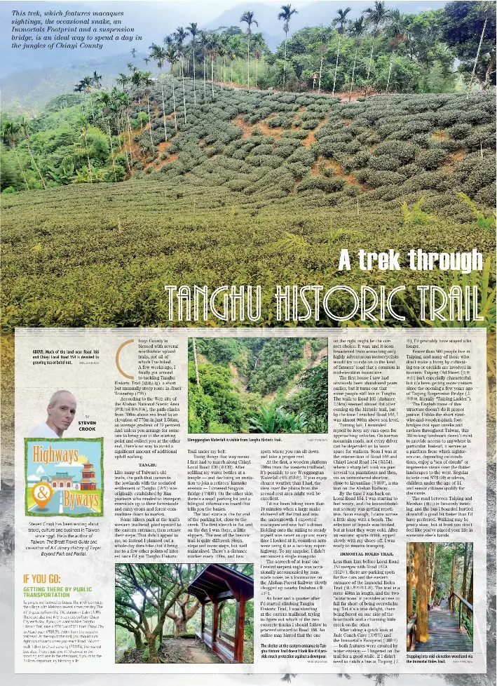 A trek through TANGHU HISTORIC TRAIL - PressReader