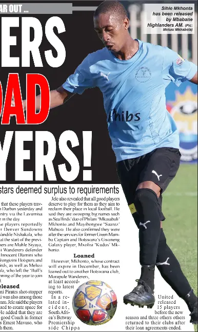 ’LANDERS OFFLOAD 8 PLAYERS! - PressReader