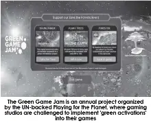 Video Game Designers nd Battle to Depict Climate Impacts - PressReader