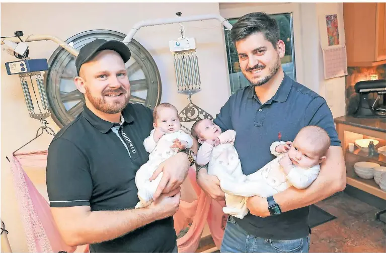 So wurden zwei Solinger zu Drillings-Eltern - PressReader