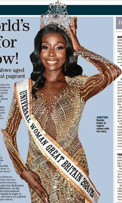 All the world’s the stage for Natalie now! - PressReader