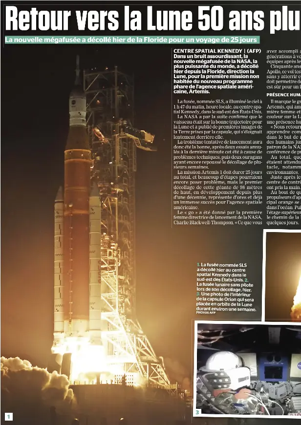 Retour vers la Lune 50 ans plus tard - PressReader