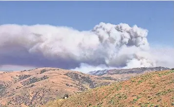 Post Fire in Gorman explodes to 11,000 acres - PressReader