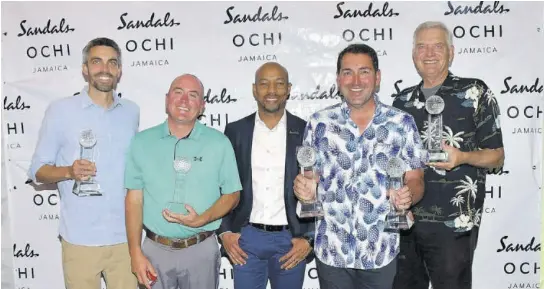 Sandals golf a major hit with US travel advisors - PressReader