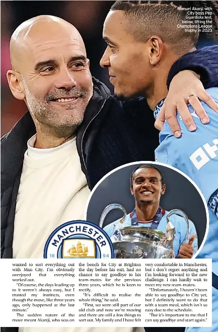 PICTURE OF CITY’S HUGO IS EMERGING - PressReader