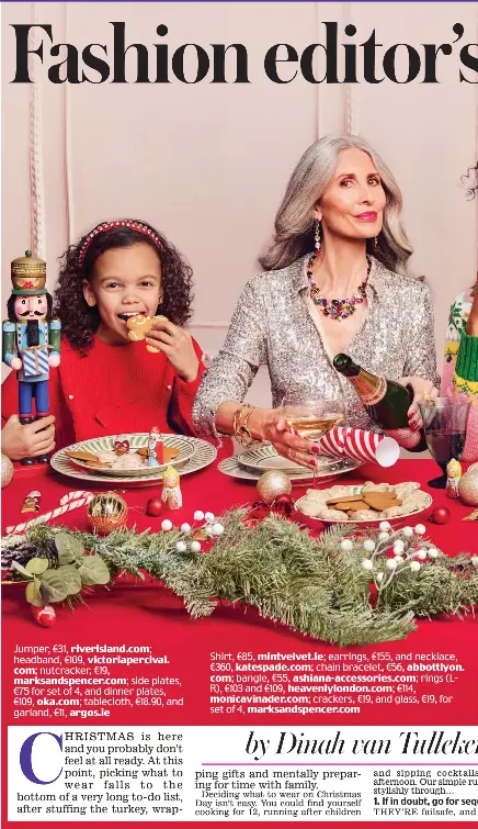 Fashion editor’s rules for festive dressing - PressReader