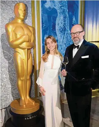 Prinz Robert von Luxemburg tischt bei den Oscars seine Weine auf ...