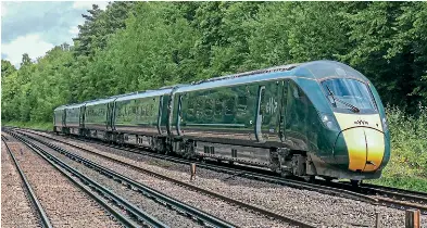 First GWR Class 802 arrives at Eastleigh ahead of crack repairs ...