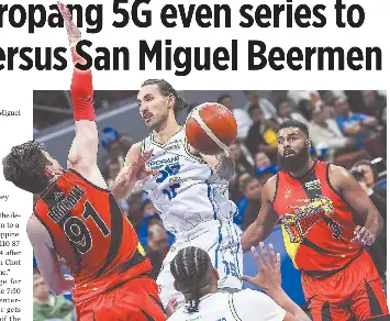 TNT Tropang 5G even series to 2-2 versus San Miguel Beermen - PressReader