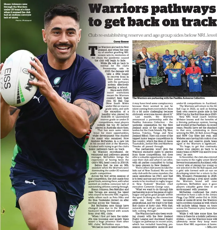 Warriors pathways to get back on track - PressReader