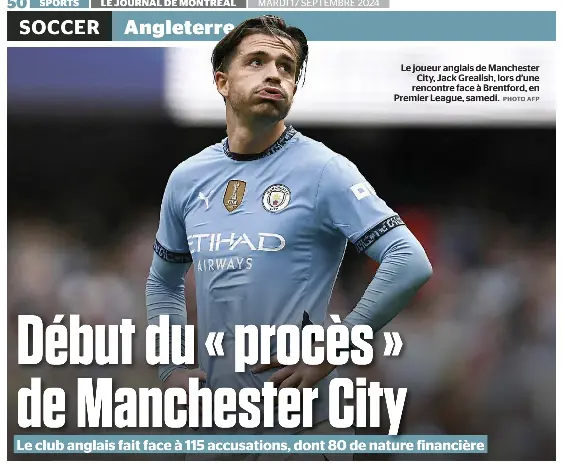 Début du « procès » de Manchester City - PressReader