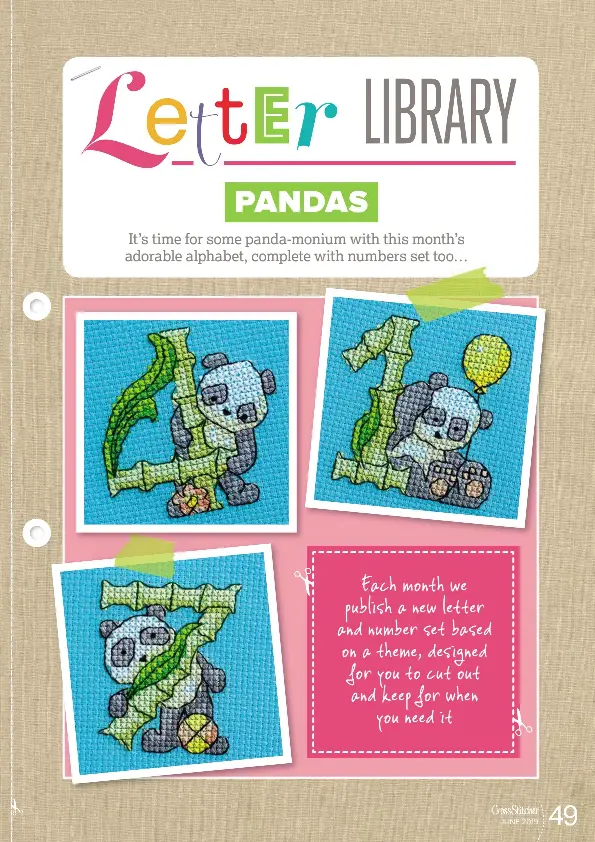 Letter Library Pandas alphabet - PressReader