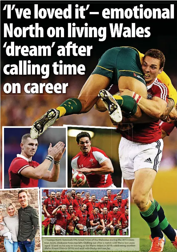 ‘I’ve loved it’– emotional North on living Wales ‘dream’ after calling time on career - PressReader
