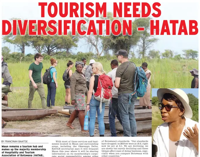 TOURISM NEEDS DIVERSIFIC­ATION - HATAB - PressReader