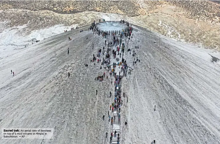 Blessings atop sacred mountain - PressReader