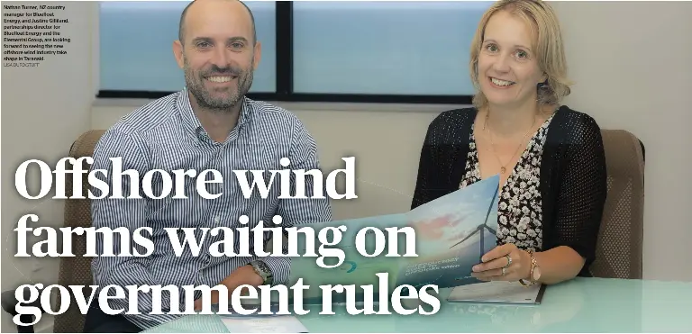 Offshore wind farms waiting on government rules - PressReader