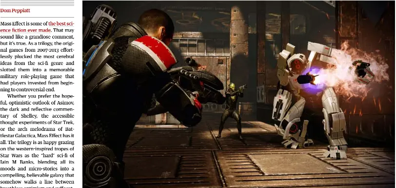 ‘Less Star Wars - more Blade Runner’: the making of Mass Effect 2’s Bafta-nominated soundtrack ...