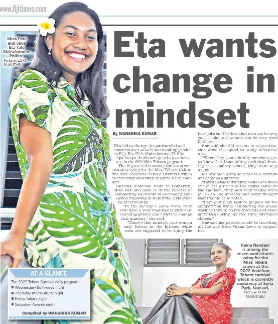 Eta wants change in mindset - PressReader