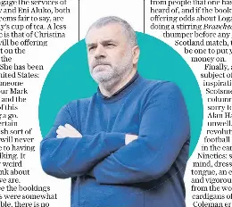 Postecoglo­u can be inspired addition to ITV’S spiky line-up - PressReader