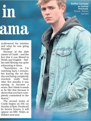 Steffan to appear in major new S4C drama - PressReader