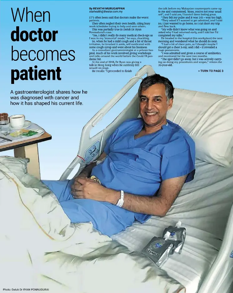 When doctor becomes patient - PressReader