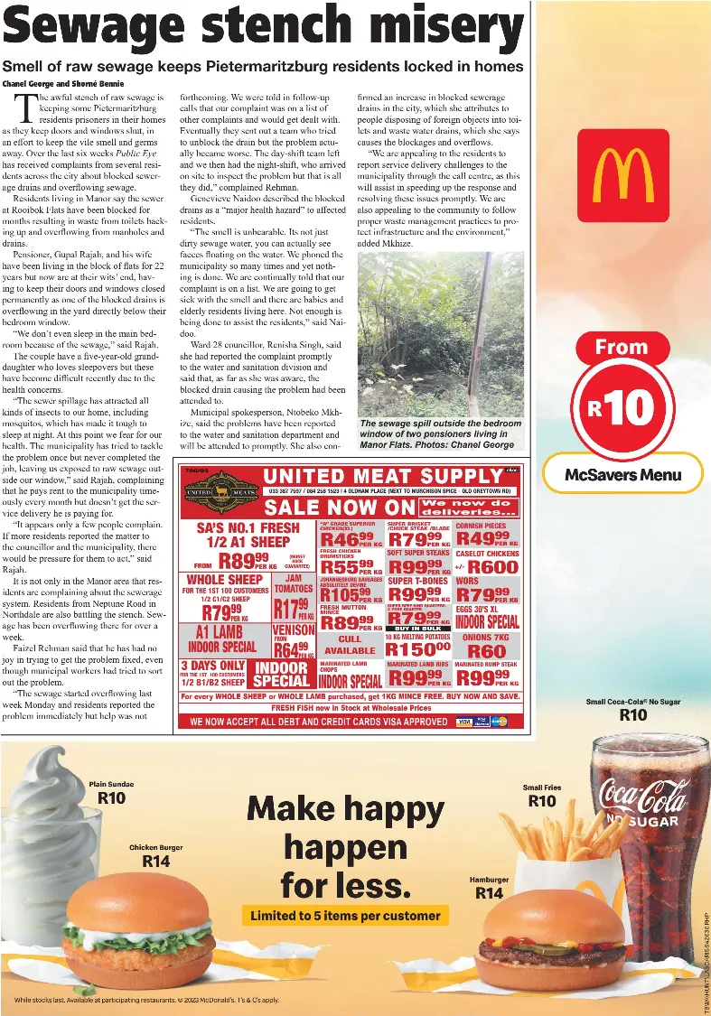 Sewage stench misery - PressReader