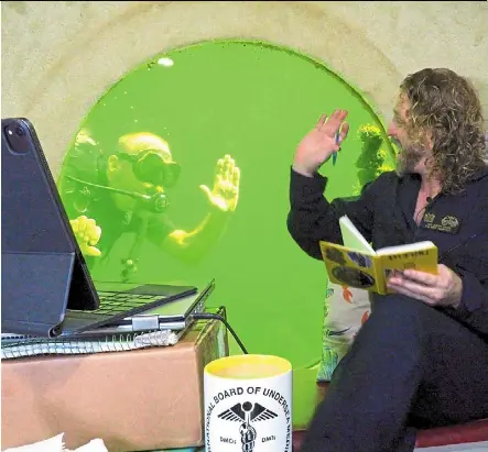 Breaking an underwater record - PressReader