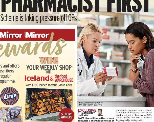 5M CHECK IN WITH PHARMACIST FIRST - PressReader