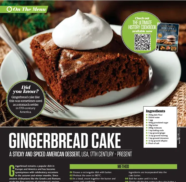 GINGERBREA­D CAKE - PressReader