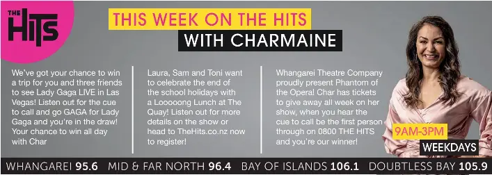 THIS WEEK ON THE HITS WITH CHARMAINE - PressReader