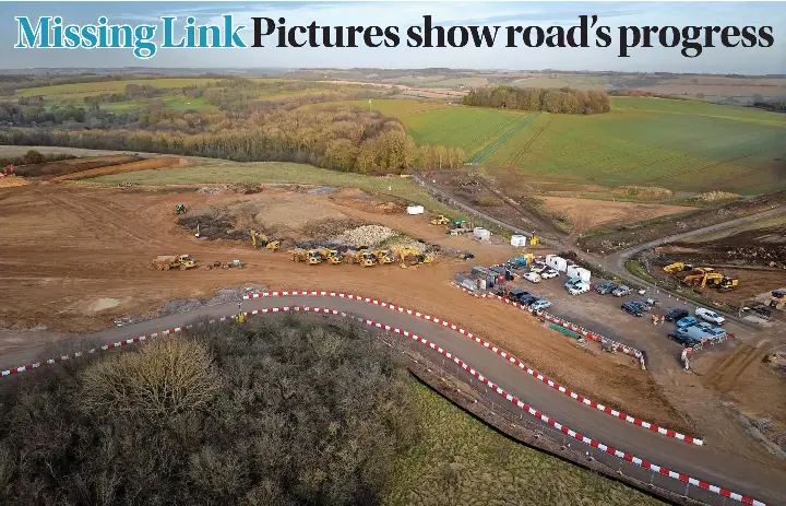 Missing Link Pictures show road’s progress - PressReader